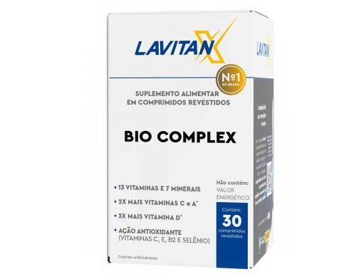 Lavitan X Bio Complex 30 Comprimidos - Cimed - Multivitamínico ...