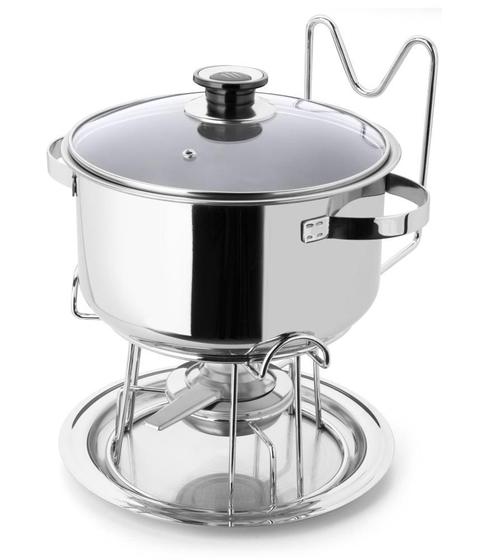 Le Rechaud Inox 5 Litros Panela Para Buffet Restaurante Casa Servir ...