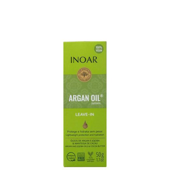 Leave-in Inoar Argan Oil System 50g - Leave in Capilar - Magazine Luiza