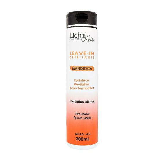Leavin-In Defrizante Mandioca Manutenção 300 Ml - Light Hair - Leave in ...