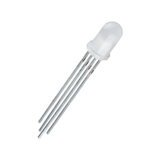 Led RGB Catodo Comum Difuso - 5mm - Leds - Fita de LED - Magazine Luiza