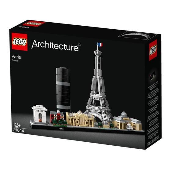 Lego Arquitetura Paris Torre Eiffel 649 Pcs Original - 21044 ...