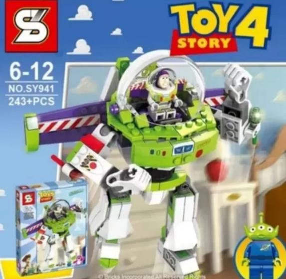 Lego Brinquedos Toy Story Boneco Buzz Robô 243 Blocos De Mon - De store ...