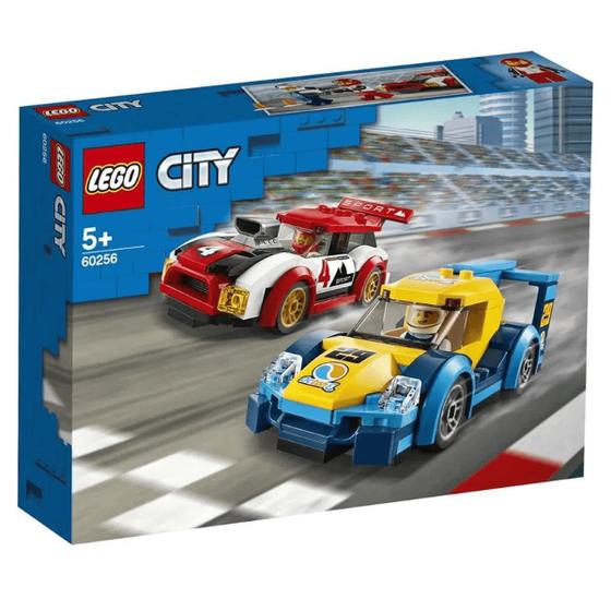 Lego City Carros De Corrida Vermelho e Azul 60256 190 peças ...