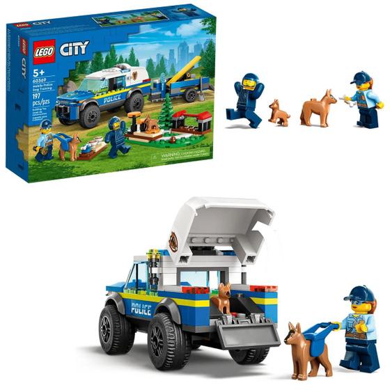 Lego City Centro de Treinamento Móvel Cães Policiais 60369 - Brinquedos ...