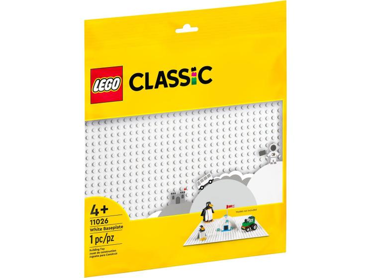 LEGO Classic - Base de Construção Branca - 11026 - Brinquedos de Montar ...