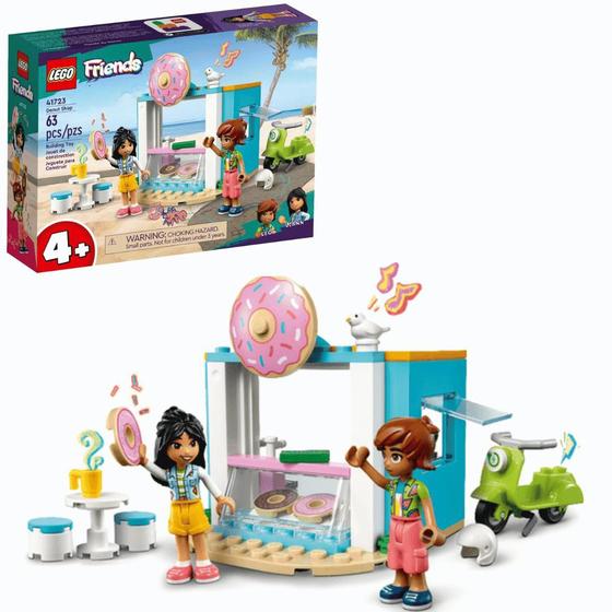 LEGO Friends Loja de Donuts 63 Peças 4+ 41723 - Brinquedos de Montar e ...
