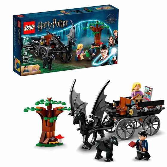 LEGO Harry Potter Carruagem Testrálio 121 Peças 7+ 76400 - Brinquedos ...