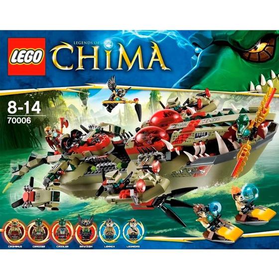 Lego Legends of Chima Comandante Cragger 70006 - Brinquedos de Montar e Desmontar - Magazine Luiza