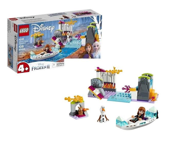Lego Meninas 41165 Expedição De Anna E Olaf Disney 108pçs - Brinquedos ...