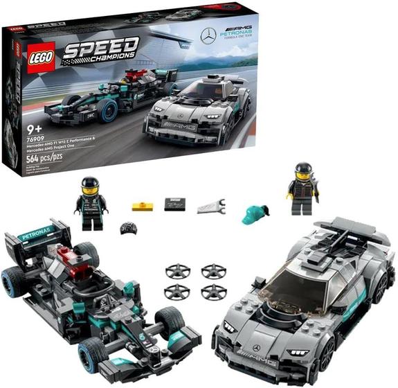 Lego Mercedes-AMG F1 W12 e Mercedes AMG Project One - 76909 ...