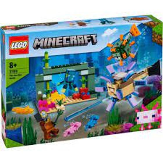 Lego Minecraft 21180 A Batalha do Guardião - 255 peças - Brinquedos de ...