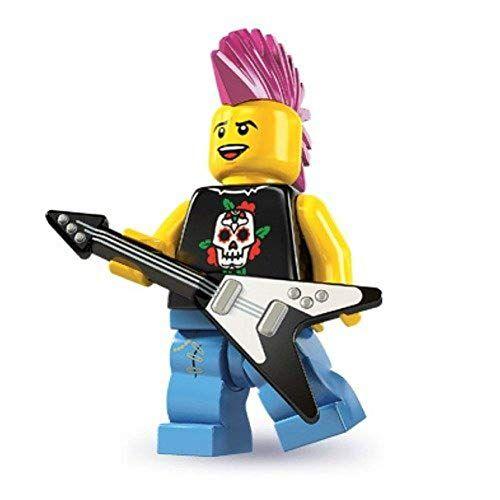 LEGO Minifig Punk Rocker - Blocos de Montar - Magazine Luiza