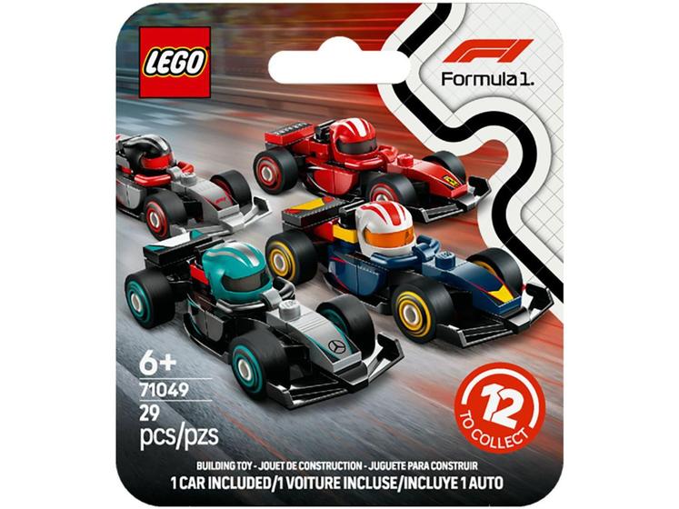 LEGO Minifigures Carros de Corrida Colecionáveis - de F1 71049 29 peças ...
