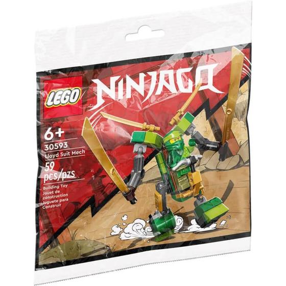 Lego ninjago 30593 armadura robotica de lloyd - Blocos de Montar ...