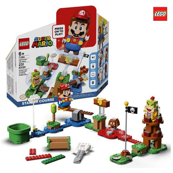 Lego Super Mario Fase 1 Aventuras com Mario Pack Inicial - Brinquedos ...
