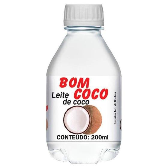 Leite Coco Bom Coco 200ml - Leite de Coco - Magazine Luiza