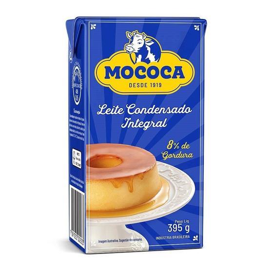 Leite Condensado Mococa Integral Tetra Pack 395g - Embalagem com 27 ...