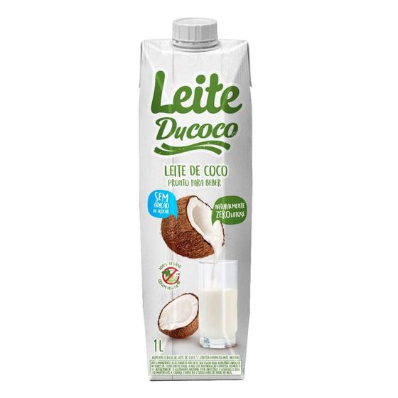 Leite de coco pronto para beber Ducoco 1L - Bebida Vegetal - Magazine Luiza