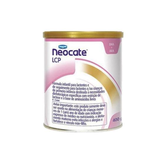 Leite Neocate Original LCP Upgrade - 400g KIT COM 2 LATAS - DANONE ...