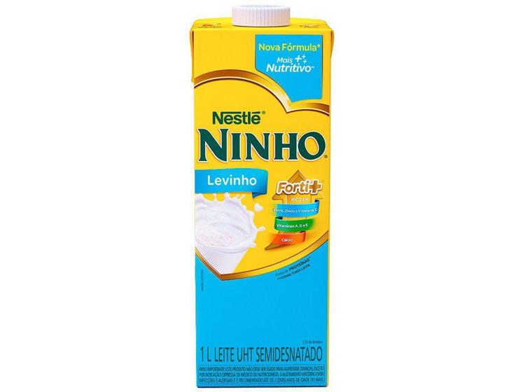 Leite Semidesnatado UHT Ninho Levinho 1L - Leite - Magazine Filiadadigital