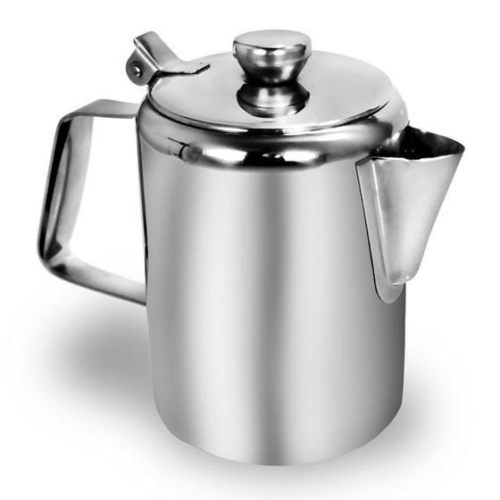 Leiteira Com Tampa 852ml em aço Inox Luxo Ke Home IR3216-1 - Leiteira ...