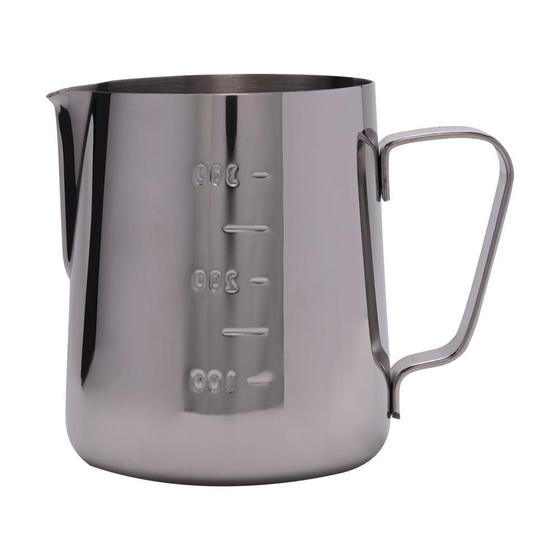 Leiteira Sem Tampa com Medidor em Aço Inox 350ml Mimo Style - Leiteira ...