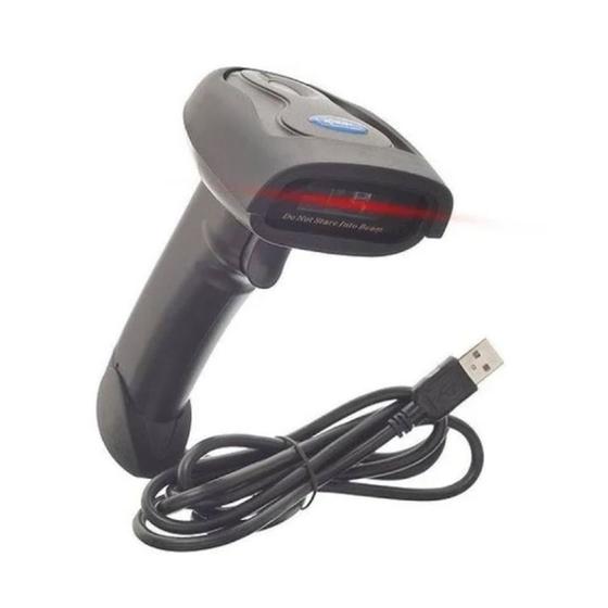 Leitor De Codigo De Baras Com Usb + Lazer De Indetificar Knup - Leitor ...