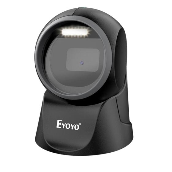 Leitor De Código De Barras Fixo Omnidirecional 1D 2D QR Code - Eyoyo ...