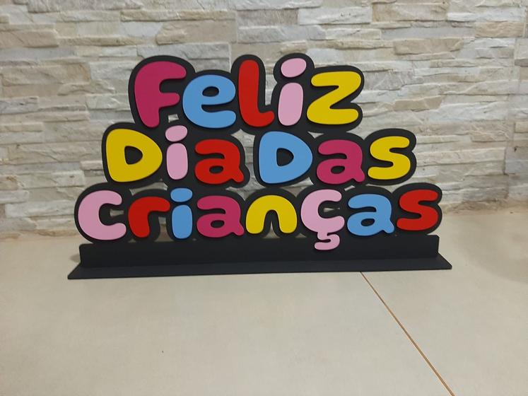 Lembrancinha Dia Das Crianças Em Mdf Enfeite Mesa Balcão - MIWL ART ...