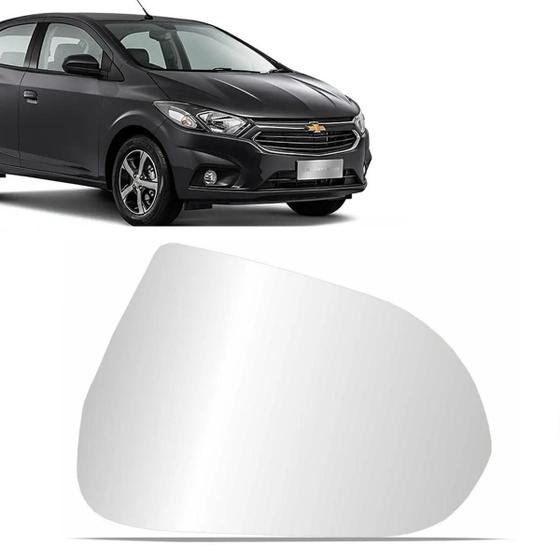 Lente Refil Retrovisor Onix Prisma 2013 14 15 16 17 2018 - Blawer - Retrovisores de Carro ...