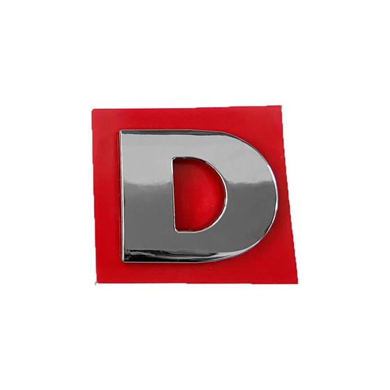 Letra Avulsa do Emblema de Carro Letra D - Marçon - Emblemas - Magazine ...
