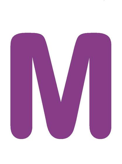 Letras em EVA Alfabeto Roxo - 14cm - Extra Festas - Letras, Números e ...