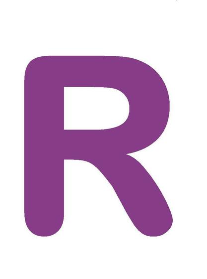 Letras em EVA Alfabeto Roxo - 14cm - Extra Festas - Letras, Números e ...