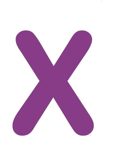 Letras em EVA Alfabeto Roxo - 14cm - Extra Festas - Letras, Números e ...