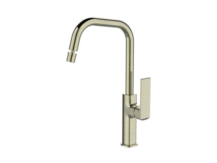 Lexxa Torneira Monocomando Bica Alta Aço Escovado Lx2179Nb - Torneira ...