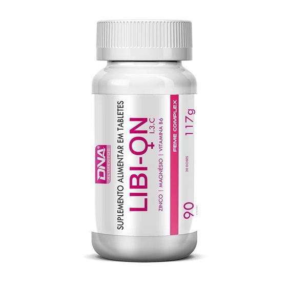 Libi ON Aumento do Libido Feminino 90 Cápsulas DNA Alimentos - Ômega 3 ...