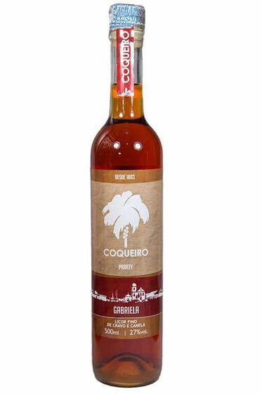 Licor de Cachaça Coqueiro Gabriela 500ml - BRS - Licor - Magazine Luiza