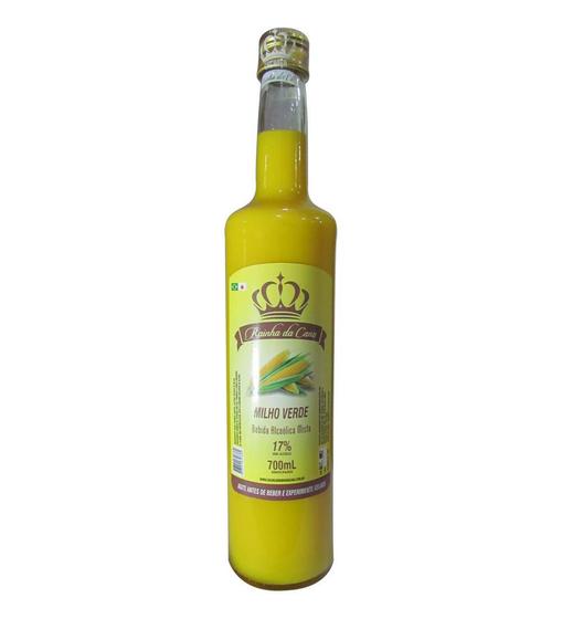 Licor de Cachaça de Milho Verde rainha da cana 700 Ml - Licor ...