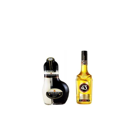 Licor Sheridans 700ml + Licor 43 700ml Original - Sheridans - Licor ...