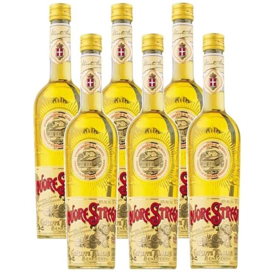 Licor Strega Ervas Aromáticas 700ml 06 Unidades - Licor - Magazine Luiza