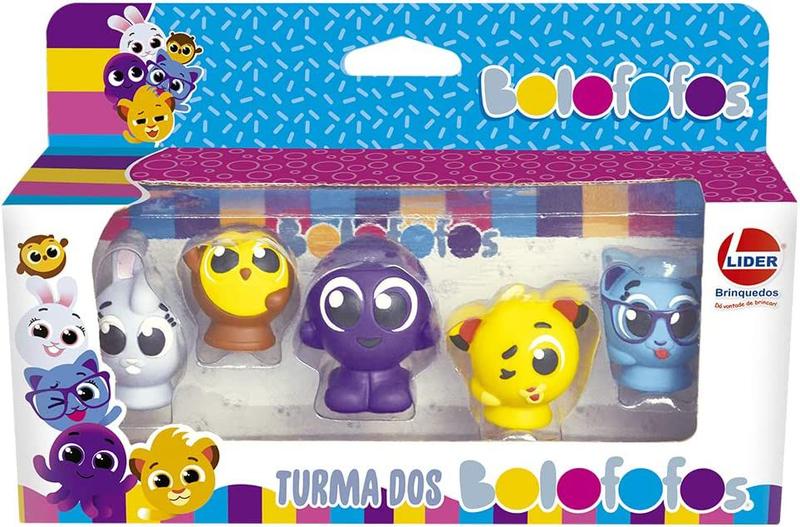 Lider Brinquedos BONECOS DEDOCHES BOLOFOFOS, Multicor - Fantoches - Magazine Luiza