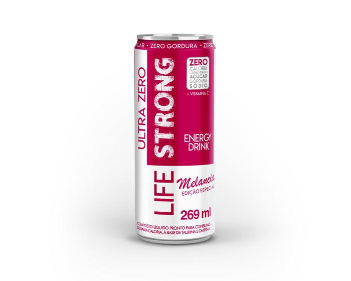 Life Strong Energy Drink - Melancia Lata 269Ml - Bebida Energética ...