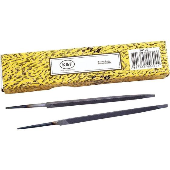 Lima Serrote K&F Triangular 4P - Embalagem com 12 Unidades - KEF - Lima - Magazine Luiza