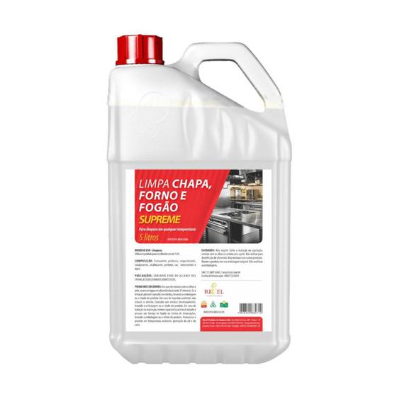 Limpa Chapa Desincrustante Supreme Riccel 5 litros - Suprema - Limpador Desincrustante ...