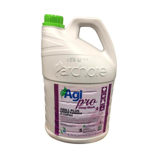 Limpa fornos e coifas Deep Wash Agi pro 5 Litros - Archote - Limpa ...