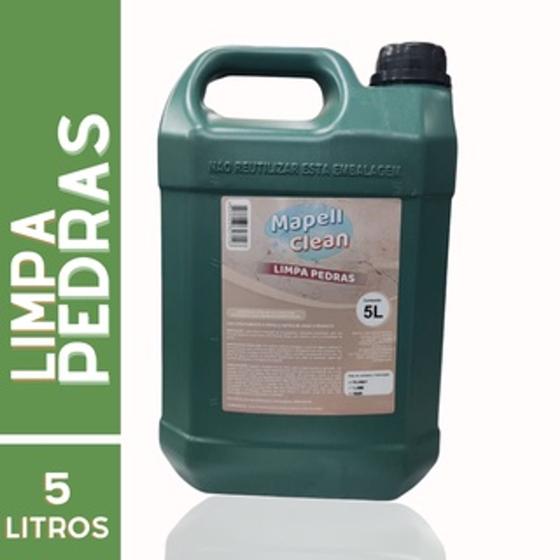 Limpa Pedra Clean 5lt - mapell - Limpa Pedra - Magazine Luiza