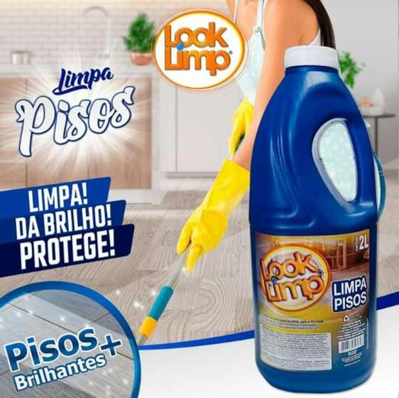 Limpa piso 2 litros - look limp - LOOK LIMP - Limpa Piso - Magazine Luiza