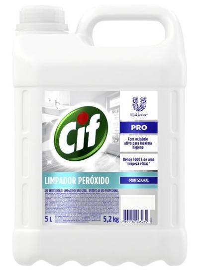 Limpador cif 5l peroxido - UNILEVER PRO - Limpador Multiuso - Magazine ...