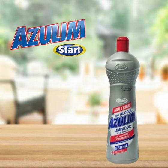 Limpador multi azulim c/alcool 500ml - START - Limpador Multiuso ...